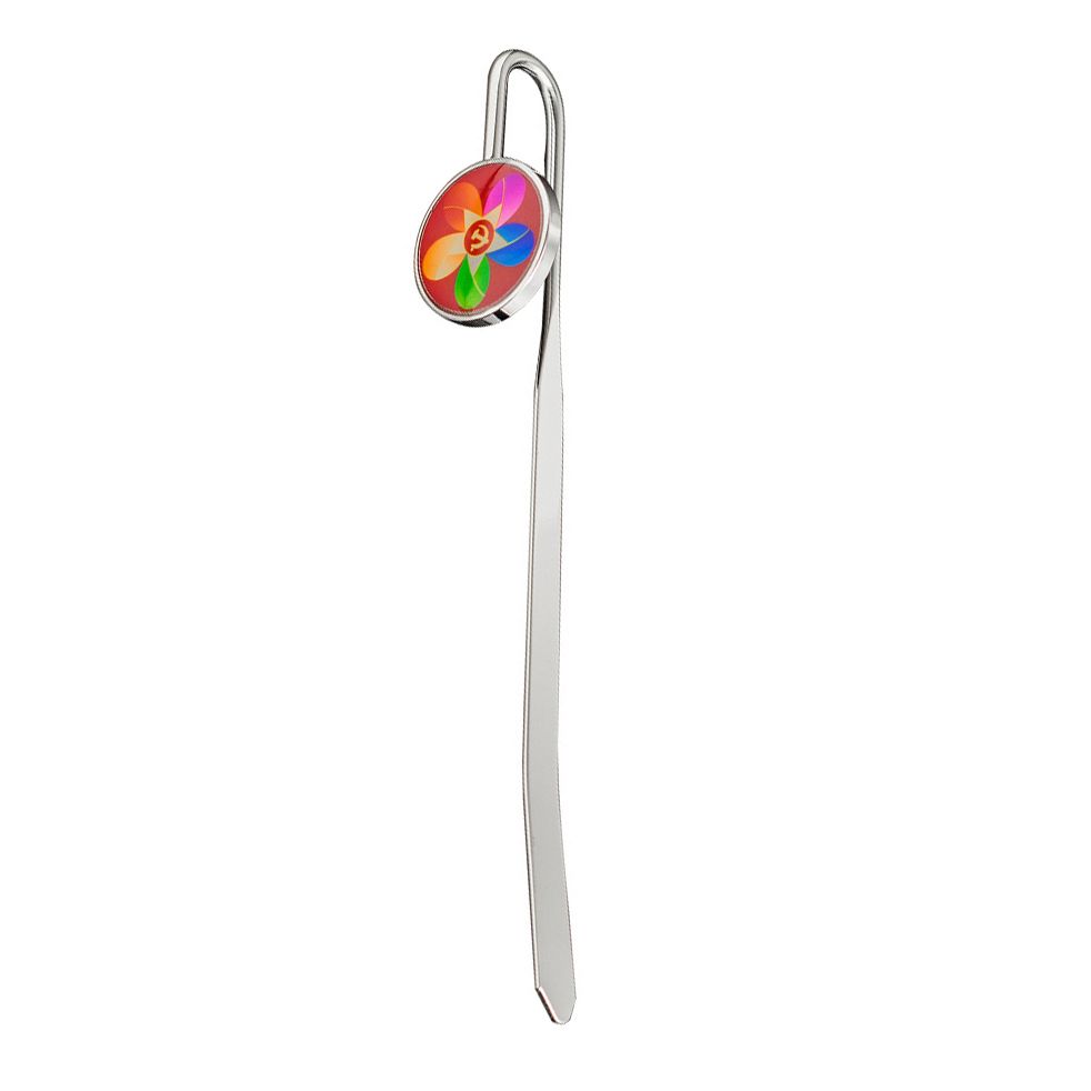 Full Color Custom Metal Bookmarks w/ Letter Opener