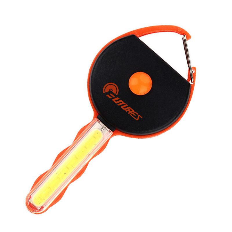 Custom Portable Waterproof Keychain Flashlight w/ Hook