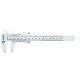 Custom Multi-function Plastic Vernier Caliper Tool - 6''