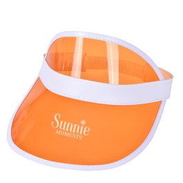 Custom Transparent PVC Elastic Sun Visor