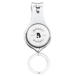 Custom Round Nail Clipper w/ Bottle Opener Keyring