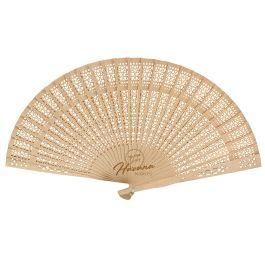 Custom Engraved Wooden Folding Fan