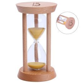 Custom 5 Minutes Wooden Sand Timer