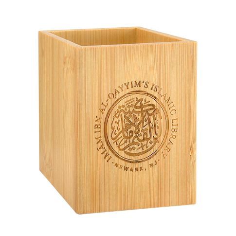 Custom Bamboo Pen Holder