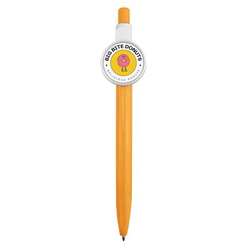Custom Button Badge Ballpoint Pen